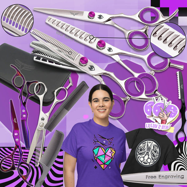 Hair Stylist Luv 2 Style Set – Freebird Shears